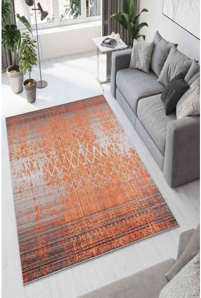 Halı Dekoratif Özel Tasarım Modern İnce Yıkanabilir 800 Gr /M2 Kaymaz Taban Trend Halı