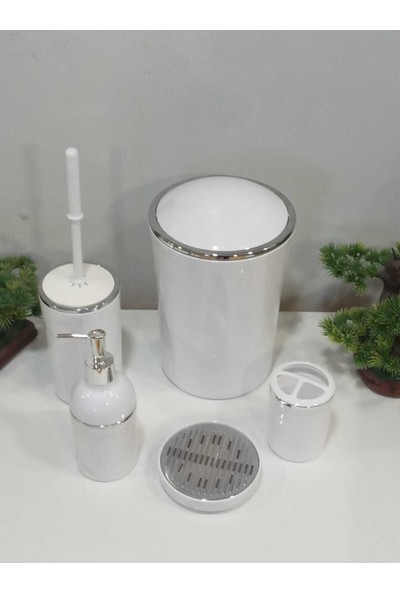 Doğuş Banyo Takımı 5'li Lüx Banyo Seti