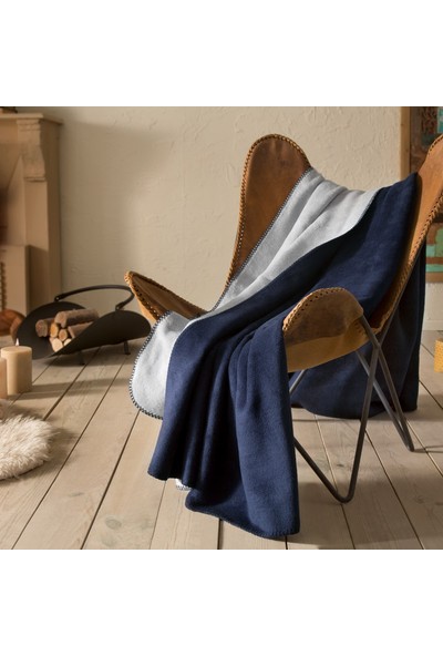 Hibboux Comfy Battaniye - Navy Gray