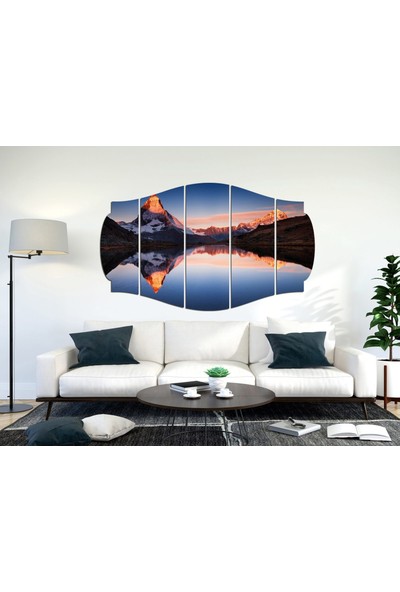 Duvar Dekor Göl Manzarası Mdf Tablo 3240 (Model C) Duvar Dekor Göl Manzarası Mdf Tablo 3240 (Model C)