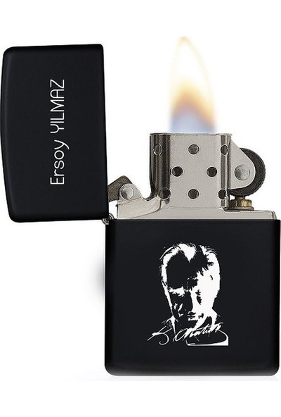 Df Event Desing Kişiye Özel Atatürk Tasarımlı Çakmak