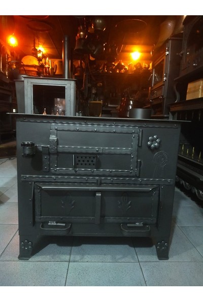 Topaloğlu Kardeşler 50*50 Kalın Sac Odun Kuzinesi