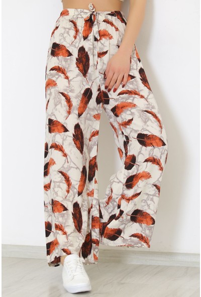 Muva Dokuma Pantolon Grikrem - 1233.1095.