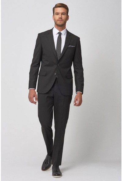 Altınyıldız Classics Regular Fit Siyah Takım Elbise