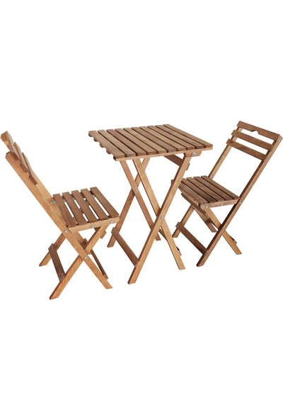 Evesen Ahşap Balkon Bahçe Bistro Seti Katlanır Ahşap Masa Sandalye Takımı Evesen Ahşap Balkon Bahçe Bistro Seti Katlanır Ahşap Masa Sandalye Takımı