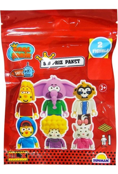 Blx LEGO Kral Şakir Sürpriz Paket Seri 1