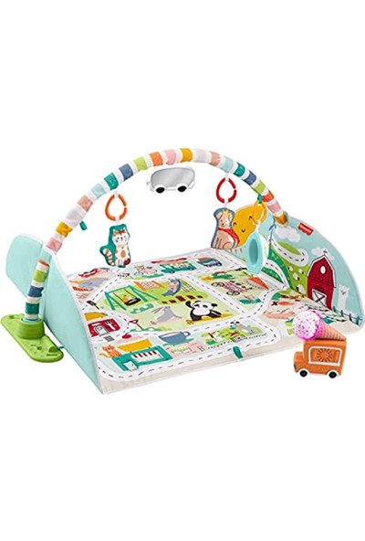 EKS Ticaret Fisher-Price Şehir Macerası Jumbo Jimnastik Merkezi, Yıkanabilir, 1.5m Uzunluğunda GJD41