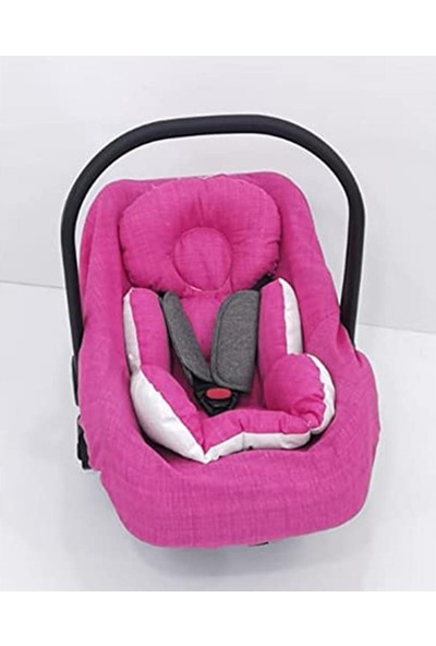 EKS Ticaret Bel Destekli Ortopedik Puset Minderi ve Çarşaf 2' Li Set, Gökkuşağı Serisi, Pembe EKS Ticaret Bel Destekli Ortopedik Puset Minderi ve Çarşaf 2' Li Set, Gökkuşağı Serisi, Pembe