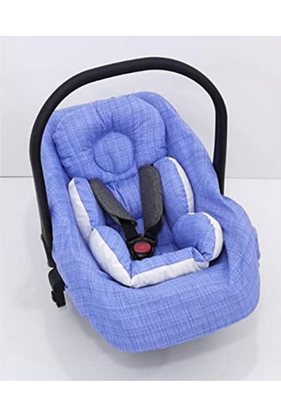 EKS Ticaret Bel Destekli Ortopedik Puset Minderi ve Çarşaf 2' Li Set, Gökkuşağı Serisi, Mavi EKS Ticaret Bel Destekli Ortopedik Puset Minderi ve Çarşaf 2' Li Set, Gökkuşağı Serisi, Mavi