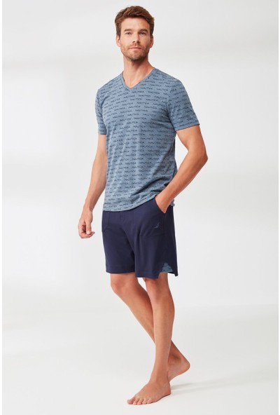 Nautica Yumuşak Dokulu Şort Takım