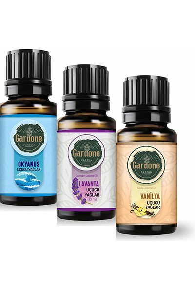 Kumraldede Bahçe Ortam Koku Seti, 3' Lü