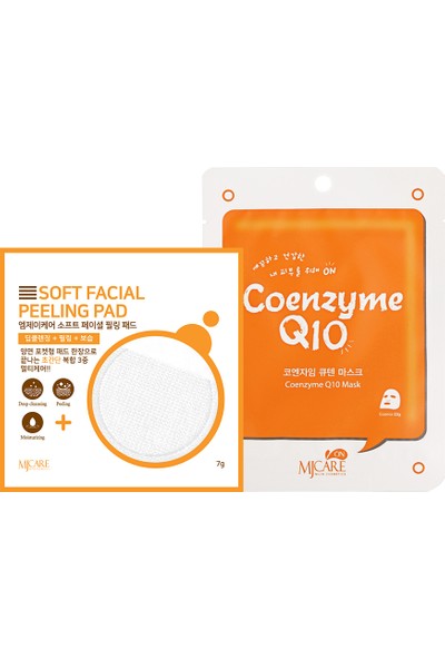 Mjcare Yüz Peeling&nemlendirici Maske(Q)
