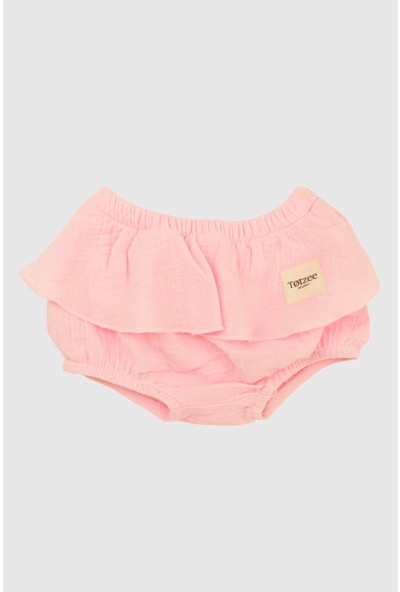 Totzee Etekli Şort Pembe Totzee Etekli Şort Pembe