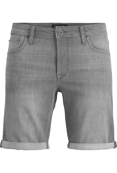 Jack & Jones Original Erkek Gri Jean Şort (12201618-GRED)