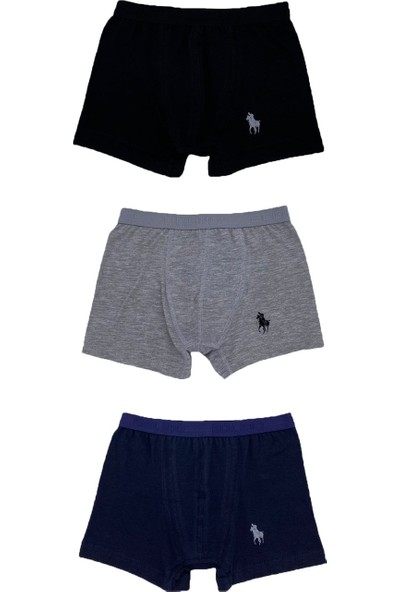 Belyy Socks Belyy 3'lü Erkek Çocuk Boxer Belyy Socks Belyy 3'lü Erkek Çocuk Boxer