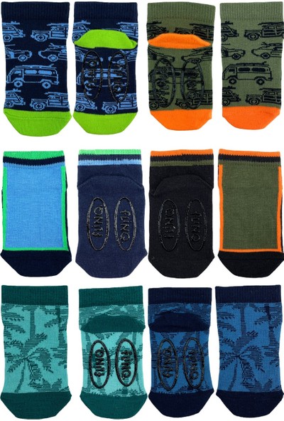 Belyy Socks Belyy 6'lı Çok Renkli Abs'li Bebek Çorap Belyy Socks Belyy 6'lı Çok Renkli Abs'li Bebek Çorap