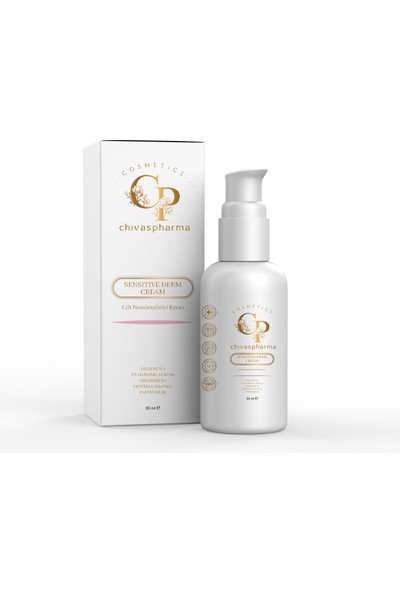 Chivaspharma Cilt Nemlendirici Krem Sensitive Derm Cream 30 ml Chivaspharma Cilt Nemlendirici Krem Sensitive Derm Cream 30 ml