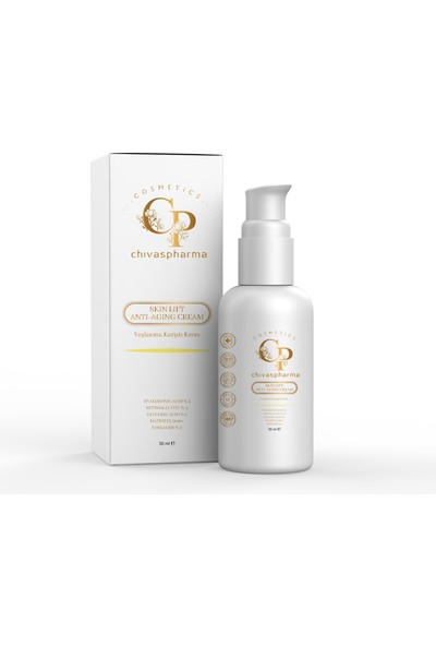 Chivaspharma Yaşlanma Karşıtı Krem Skin Lift Anti-Aging Cream 30 ml Chivaspharma Yaşlanma Karşıtı Krem Skin Lift Anti-Aging Cream 30 ml