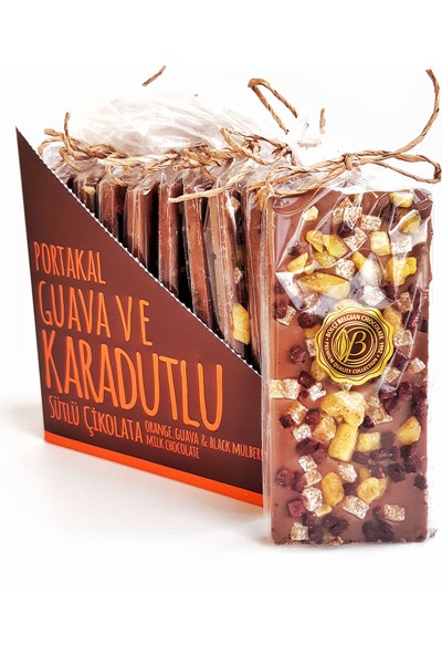 CK196 Sütlü Meyveli (Portakal-Guava-Karadut) Tablet Çikolata 60 gr CK196 Sütlü Meyveli (Portakal-Guava-Karadut) Tablet Çikolata 60 gr