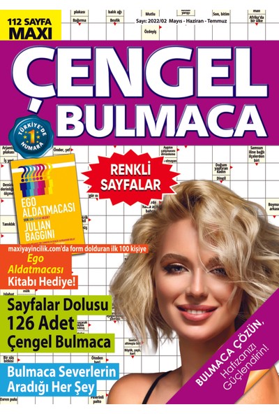 Maxi Çengel Bulmaca 2022/02 -Bertan Kodamanoğlu Maxi Çengel Bulmaca 2022/02 -Bertan Kodamanoğlu
