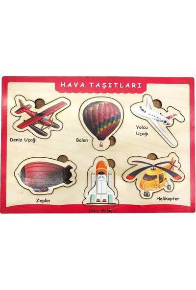 Farbu Oyuncak Ahşap Bultak Puzzle 6 Parça Arka Yüzü Yazı Tahtalı Yapboz Hava Taşıtları Farbu Oyuncak Ahşap Bultak Puzzle 6 Parça Arka Yüzü Yazı Tahtalı Yapboz Hava Taşıtları