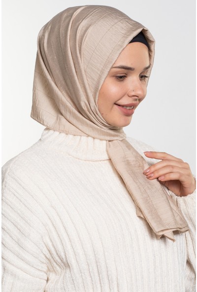 Echarpe Paris Parlak Kırışık Viskon Şal