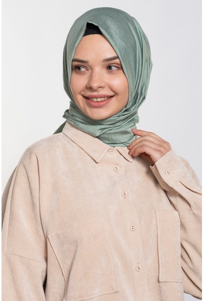 Echarpe Paris Parlak Kırışık Viskon Şal