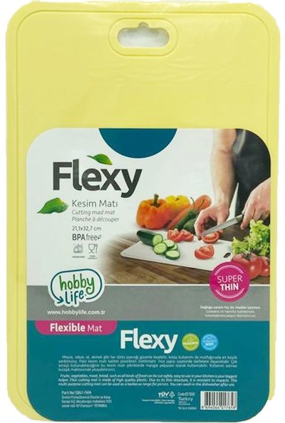 Hobby Life Flexy Kesme Tahtası Matı Açık Mavi Hobby Life Flexy Kesme Tahtası Matı Açık Mavi