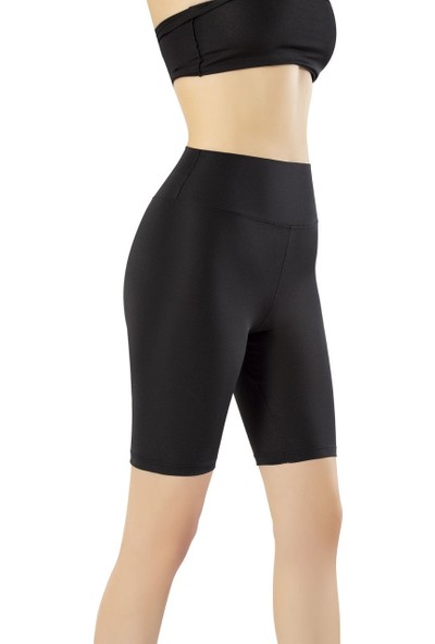 Hayaltek Giyim 4097 Yüksek Bel Diz Üstü Dalgıç Şort Kota Hayaltek Giyim 4097 Yüksek Bel Diz Üstü Dalgıç Şort Kota