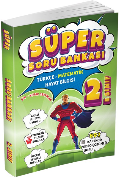 2. Sınıf Süper Soru Bankası (Tüm Dersler)