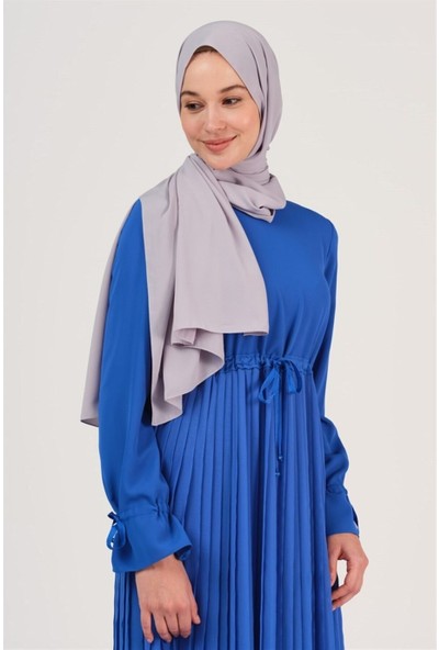 Armine Trend Medine Ipeği Şal 70X200 - Gri