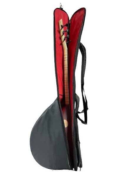 Bade Bağlama Kılıfı Kısa Sap Kalın Softcase (Gigbag) Gri Renk Bade Bağlama Kılıfı Kısa Sap Kalın Softcase (Gigbag) Gri Renk