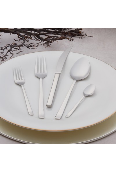 Emsan Ege 40 Parça 8 Kişilik Çatal Kaşık Bıçak Seti