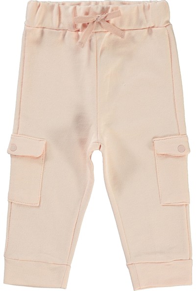 Civil Baby Kız Bebek Patiksiz Tek Alt 6-18 Ay Pudra