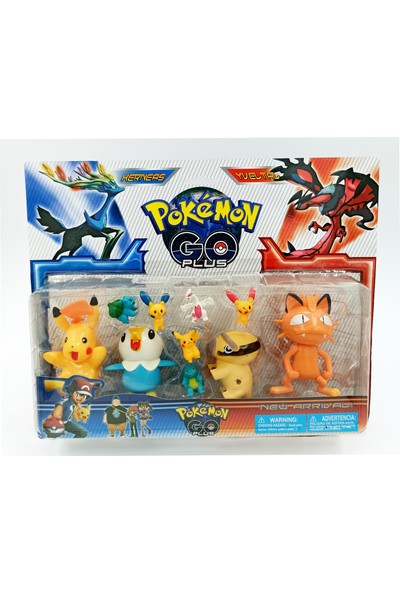 Pop Şeker Pokemon Pikachu Oyuncak Pokemon Karakteri 10 Karakter