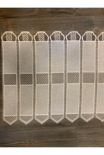Vanessa Perde Pano Mutfak Güpürü Keten Zemin Üzerine Dantel Işleme Rustik Briz ve Kornişe Uyumlu 60 cm Vanessa Perde Pano Mutfak Güpürü Keten Zemin Üzerine Dantel Işleme Rustik Briz ve Kornişe Uyumlu 60 cm