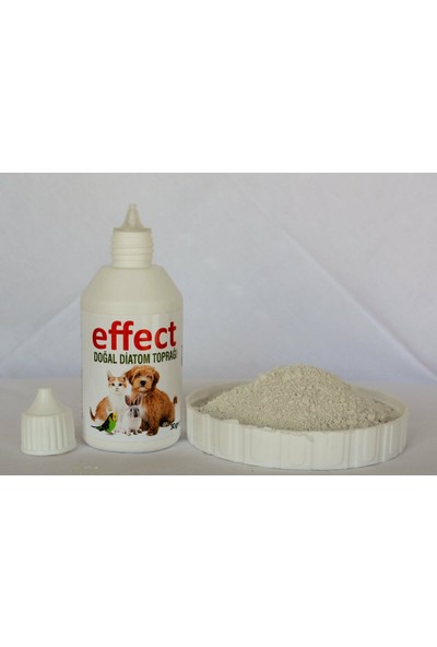 Effect 30 Kedi Kuş Için Bit Pire Kene Önleyen Doğal Diatom Torağı 30 gr Di-Ar Ultra