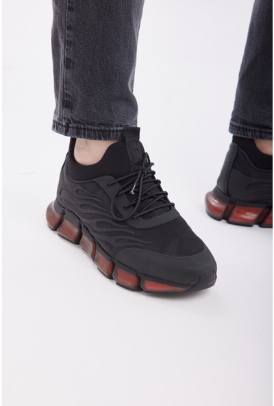 Derinet Günlük Siyah Streç Hakiki Deri Erkek Ayakkabı Derinet Günlük Siyah Streç Hakiki Deri Erkek Ayakkabı