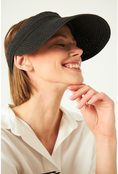 Gusto Hasır Siperlik - Siyah
