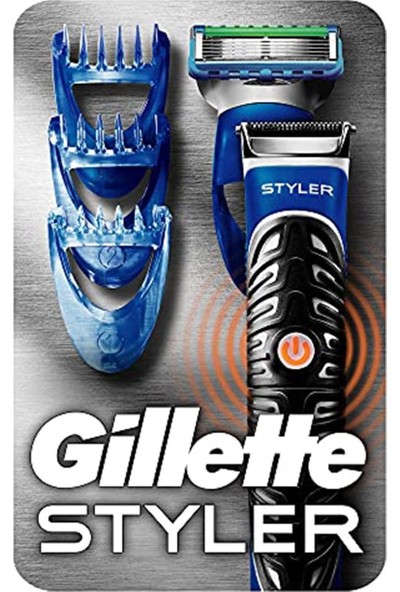 Gillette Fusion Proglide Styler 3'ü 1 Arada Tıraş Makinesi (Tıraş, Şekillendirme ve Düzeltme) Gillette Fusion Proglide Styler 3'ü 1 Arada Tıraş Makinesi (Tıraş, Şekillendirme ve Düzeltme)