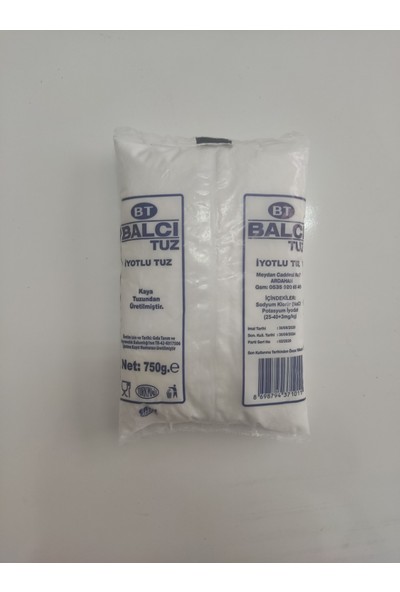Balcı Tuz Kaya Tuzu (Yağ, Peynir ve Yemeklik) 750 gr Balcı Tuz Kaya Tuzu (Yağ, Peynir ve Yemeklik) 750 gr