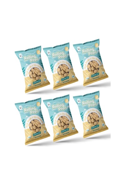 Rolling Pops 56 gr Gluten Free Vegan Black Sesame And Chia Flavoured Cips Seti 6'lı Rolling Pops 56 gr Gluten Free Vegan Black Sesame And Chia Flavoured Cips Seti 6'lı