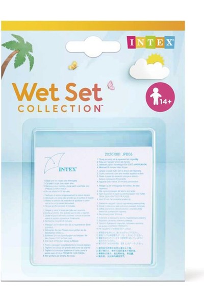 Intex 6lı Şişme Deniz Ürünleri Tamir Kiti (Havuz Yapıştırıcısı-Havuz Yaması)