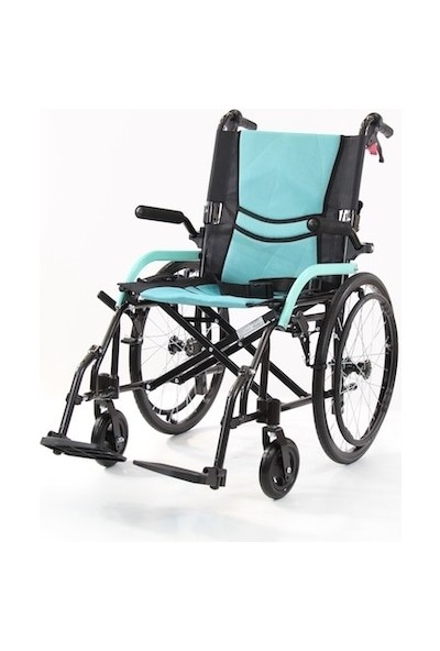 Wollex W864 Refakatçi Sandalyesi - Tekerlekli Sandalye + Katlanır Wollex W864 Refakatçi Sandalyesi - Tekerlekli Sandalye + Katlanır