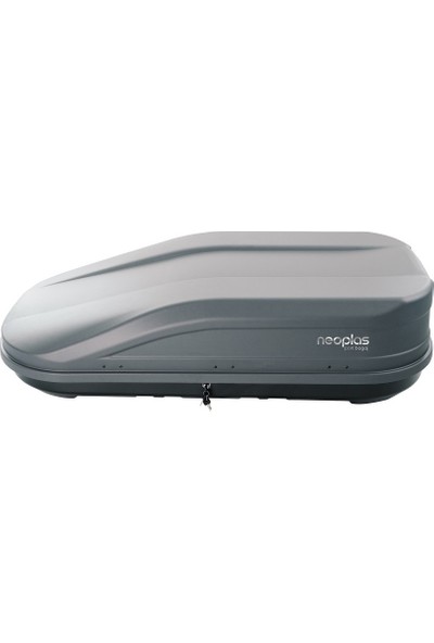 Neoplas Araç Üstü Portbagaj Gri 350 Lt Tek Kilit
