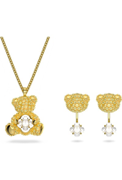 Swarovski Set Teddy:set 5599168 + 5597924 Jonq/gos