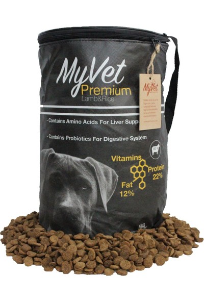 My Vet My-Vet Premium Kuzu Etli Köpek Maması 5 kg 22 Protein Yetişkin Köpek Maması My Vet My-Vet Premium Kuzu Etli Köpek Maması 5 kg 22 Protein Yetişkin Köpek Maması