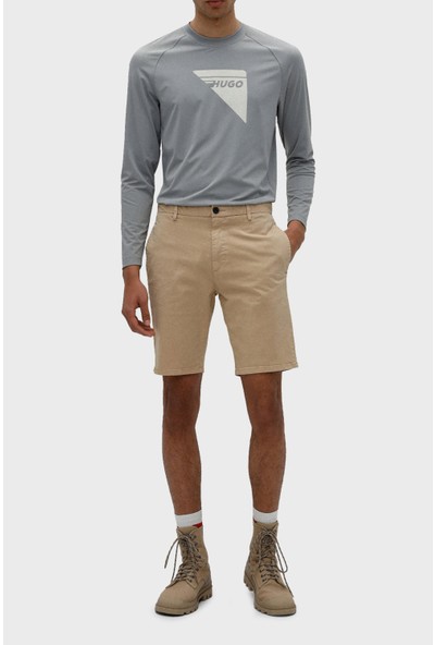 Hugo Pamuklu Normal Bel Slim Fit Chino Short Erkek Short 50471182 264