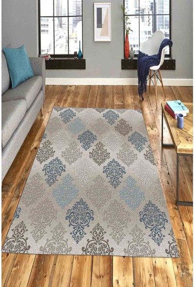 Homefesto Modern Özel Tasarım Dijital Baskılı 4 Tarafı Lastikli Süngerli Kayma Yapmaz Dekoratif Halı Örtüsü Homefesto Modern Özel Tasarım Dijital Baskılı 4 Tarafı Lastikli Süngerli Kayma Yapmaz Dekoratif Halı Örtüsü