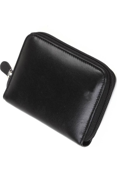 Erkek Siyah Fermuarlı Hakiki Deri Yatay Kredi Kartlık Erkek Siyah Fermuarlı Hakiki Deri Yatay Kredi Kartlık